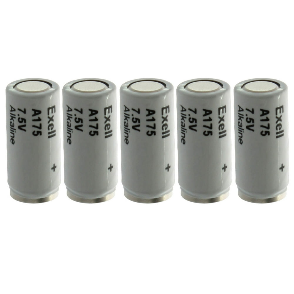 5x Exell A175 Alkaline 7.5V Battery TR175, MN175, 1501 FAST USA SHIP ...