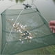 Portable Prawn Net Drop Landing Fishing Pond 24"""" Folding Fishes Net ...