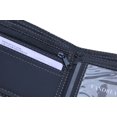 Blue Jean Style Wallet with Long Pocket on Outside Men Woman Billfold A ...