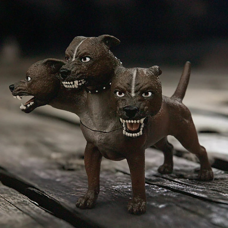 Harry Potter Fluffy Cerberus 3 Headed Dog Action Figure Three Headed