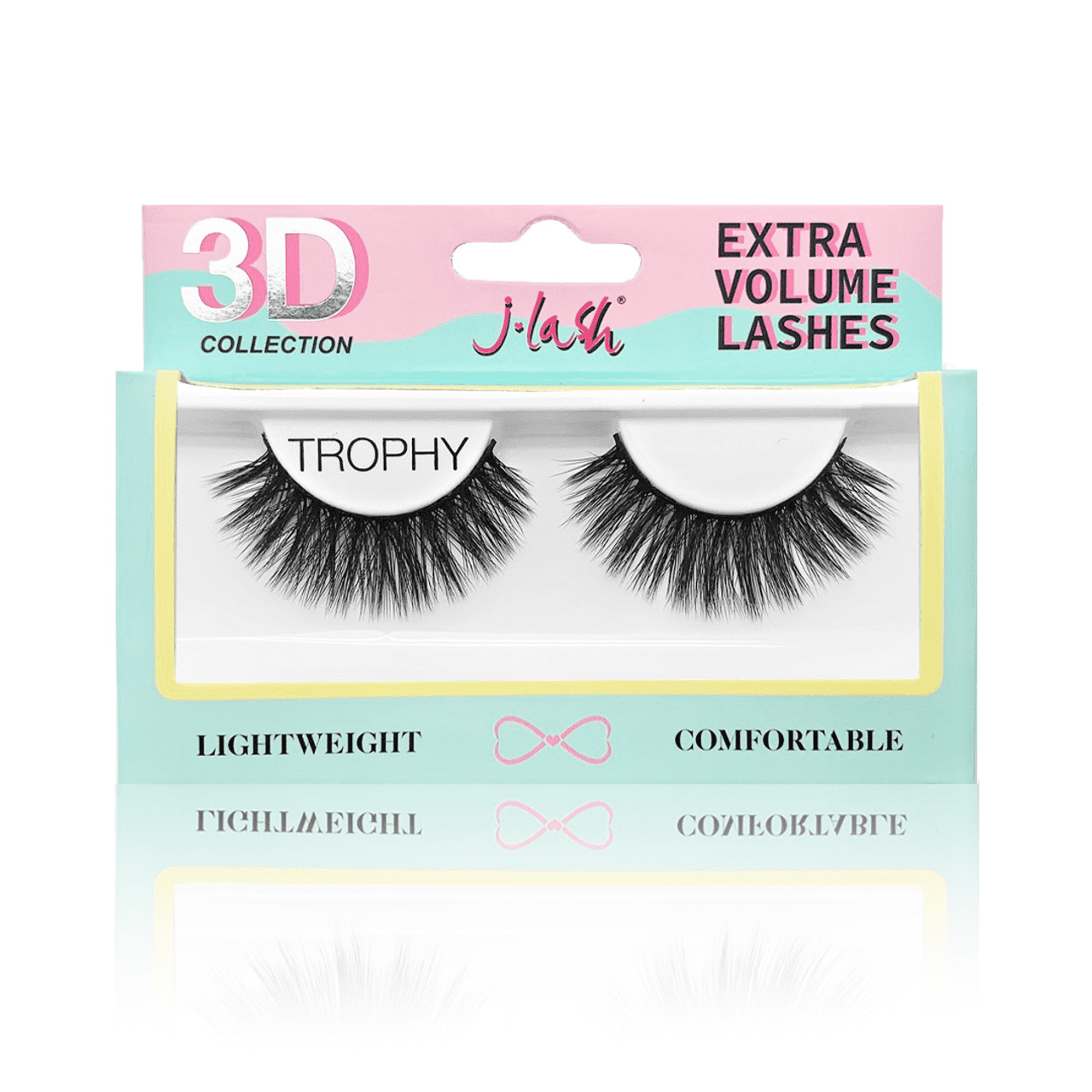 J-Lash 3D Colection Extra Volume Lashes (Trophy) - Walmart.com