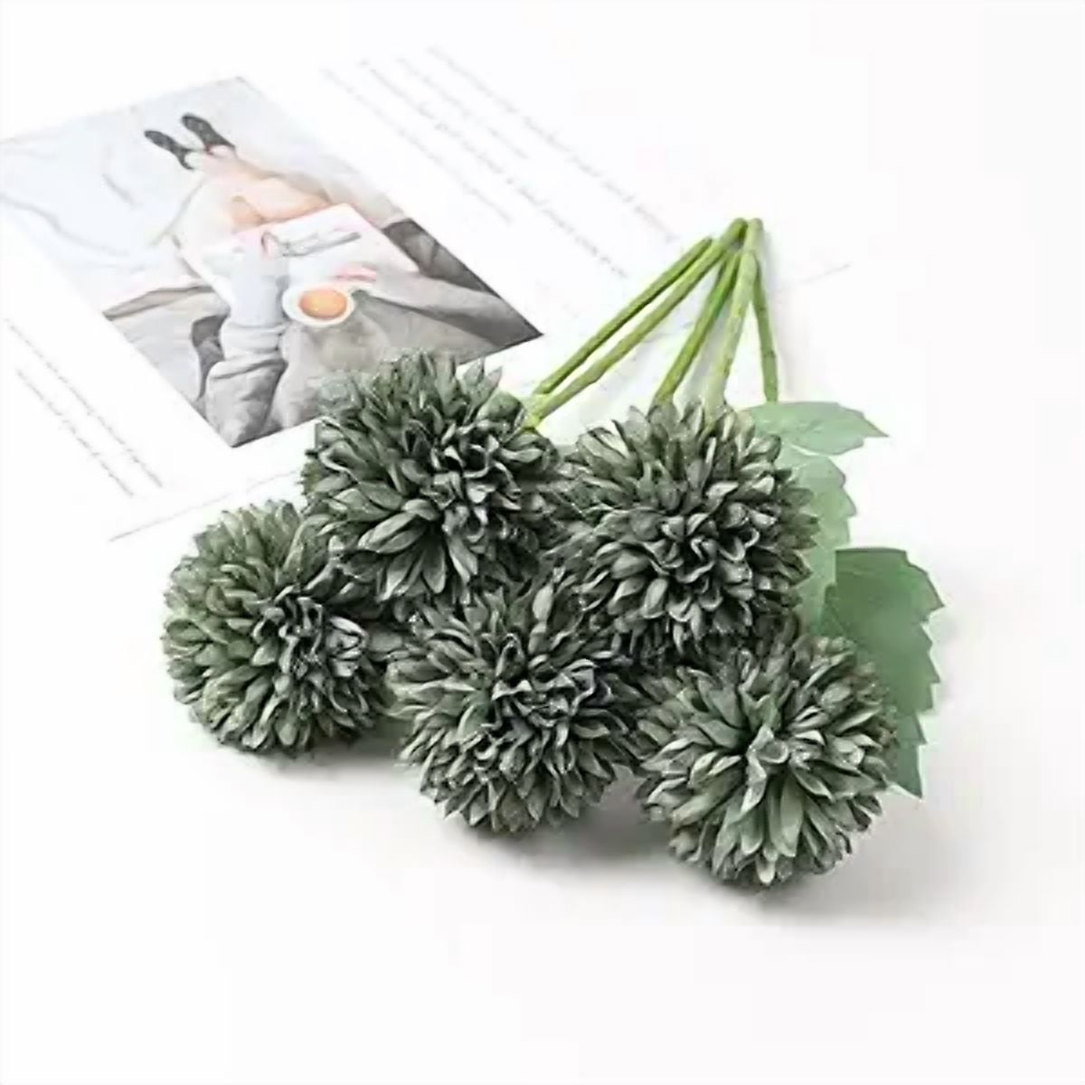 Click here for Generic Artificial Chrysanthemum Ball Flowers 12 P... prices