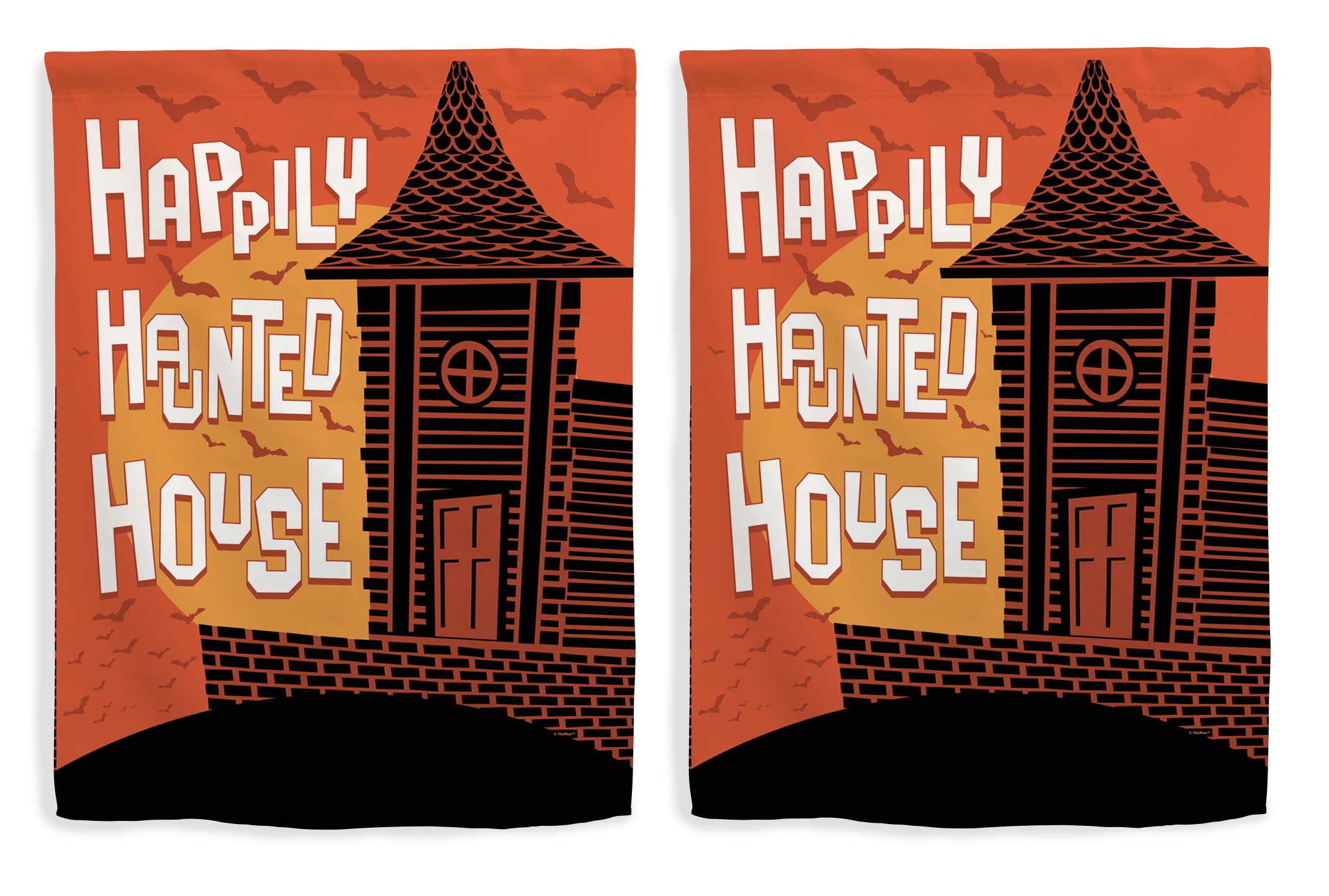 ThisWear Halloween Fall Yard Decor Happily Haunted House Spooky Decor 2 ...
