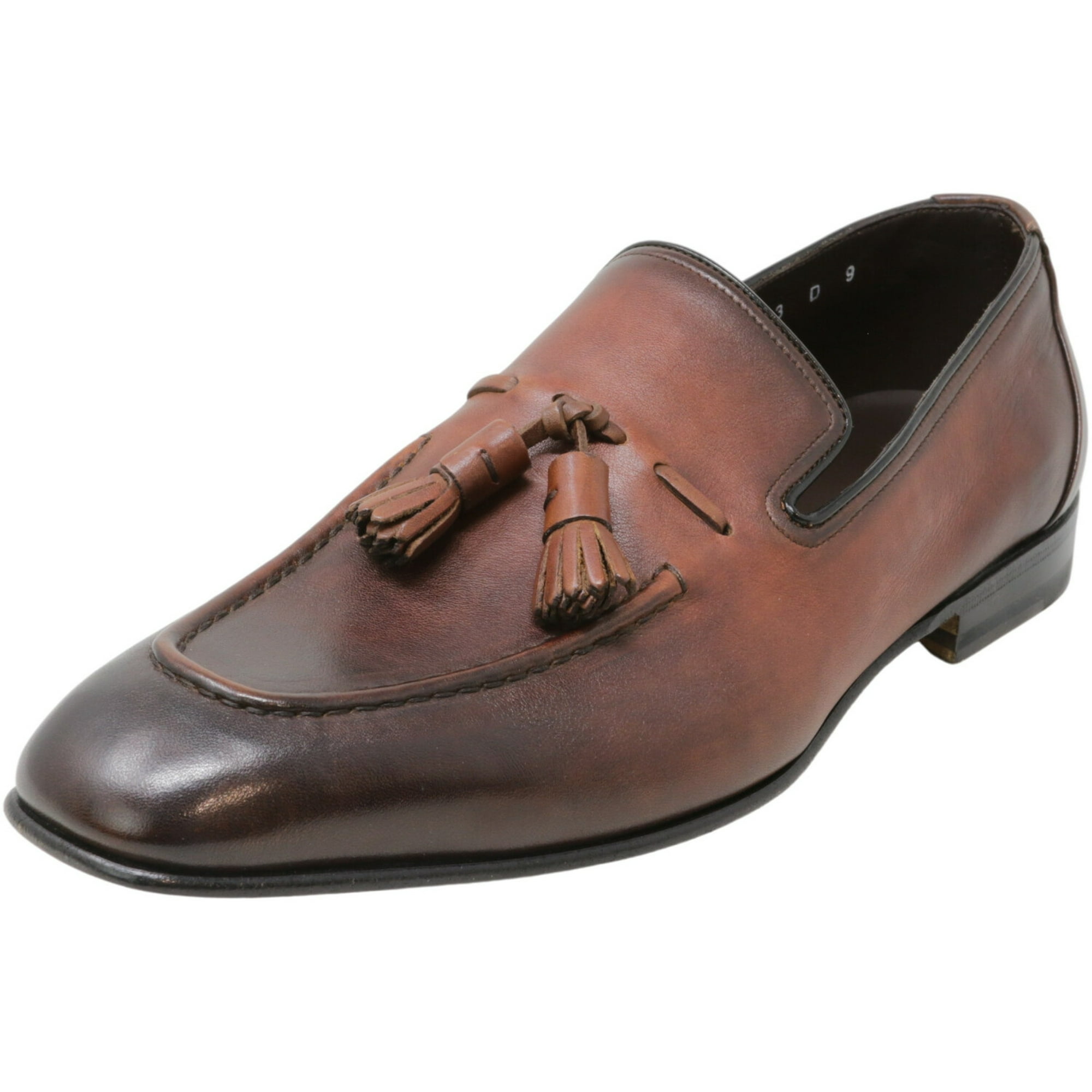 Click here for Santoni Mens Garcia Burgundy Ankle-High Leather Lo... prices