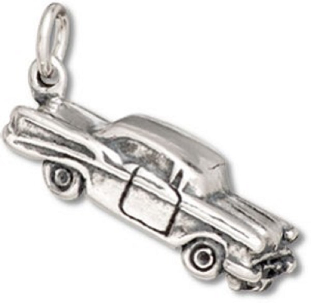 Sterling Silver 30" 1mm Box Chain Lovely Antique Two Door Sports Car ...