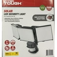 Hyper Tough Solar Three Head LED Motion Sensing Security Flood Light ...