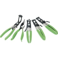 Metal Hog Ring Pliers Upholstery Tool with 100 Clip Fasteners - Walmart.com