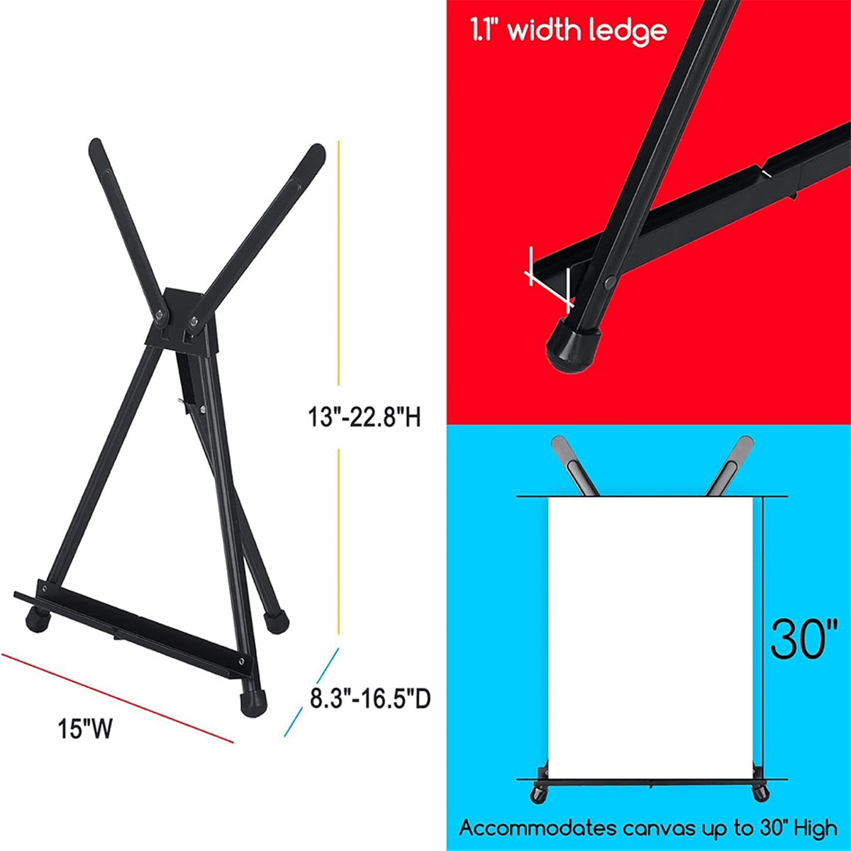 Click here for Unbranded 1pcs Tabletop Easels  Metal Easel Stand... prices