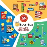 BOOST BOX (45 Count) Premium Snack Boxes, Food Party Bundles, Variety ...