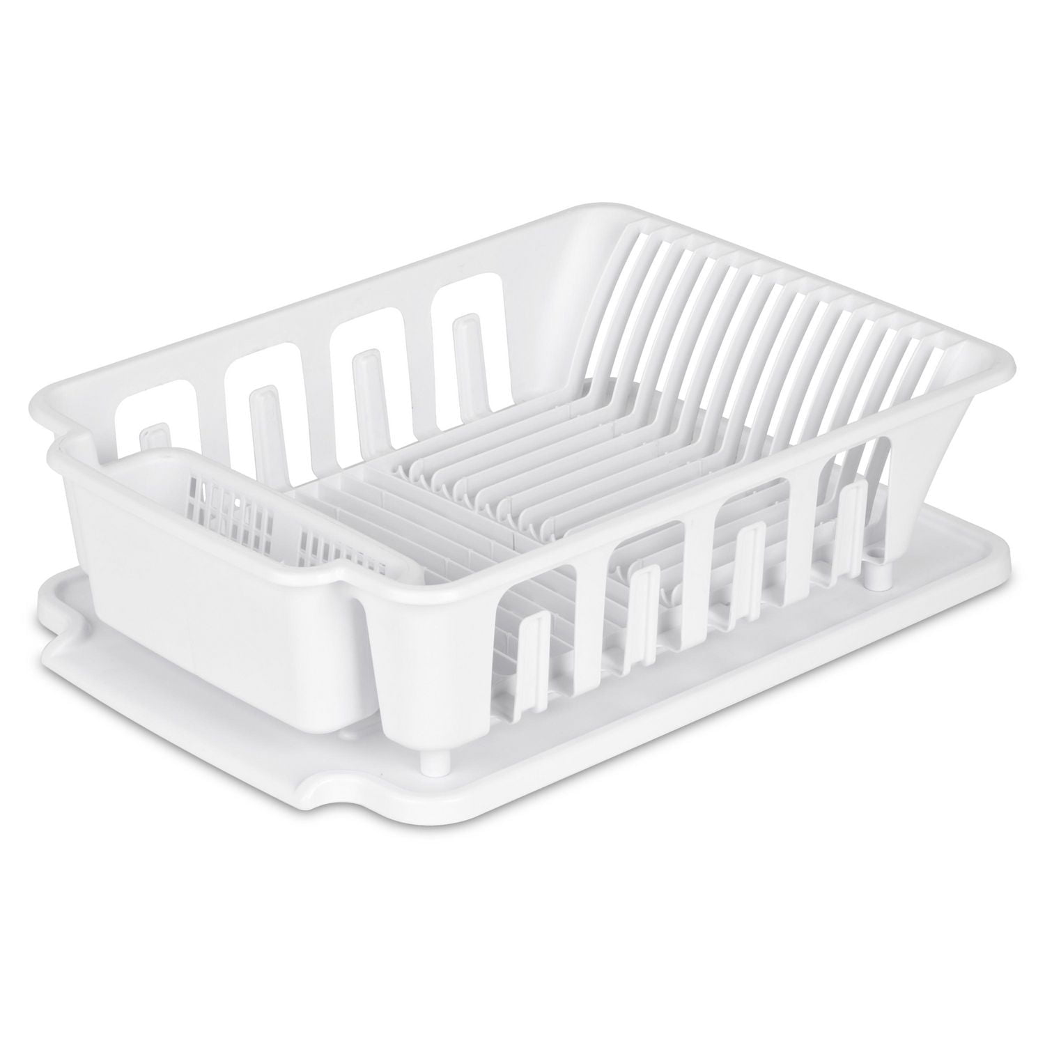 Click here for Sterilite 2 Piece Sink Set - White 18 3/4 L X 13 3... prices