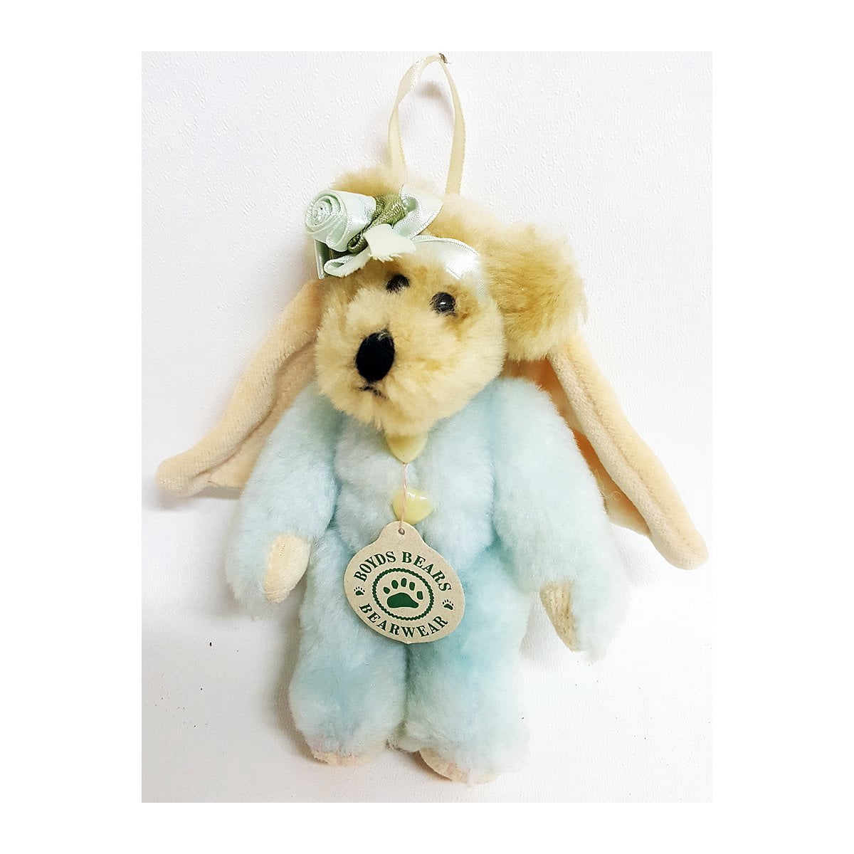 Boyd's Bear "Zephyr" Angel Bear Plush Ornament 6" - Walmart.com
