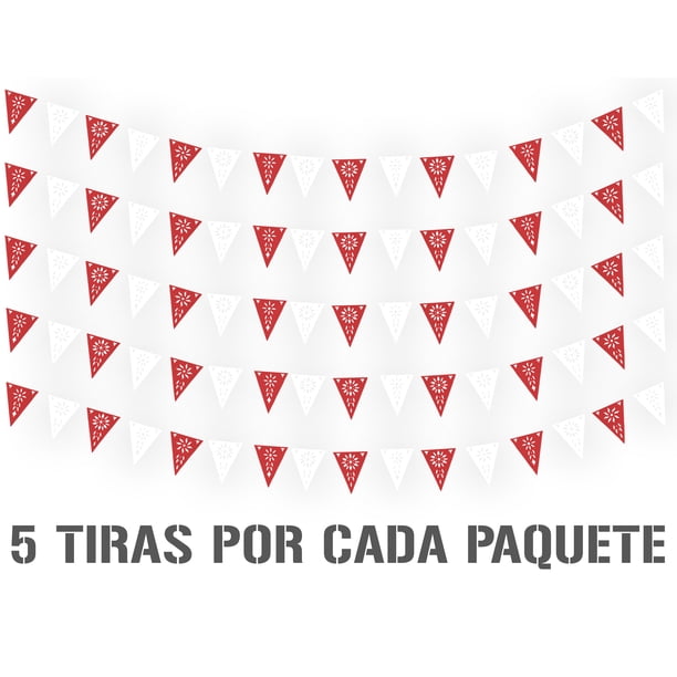 Banderín Calado Religioso | Guirnaldas | enramado | 5 tiras de 8 metros ...
