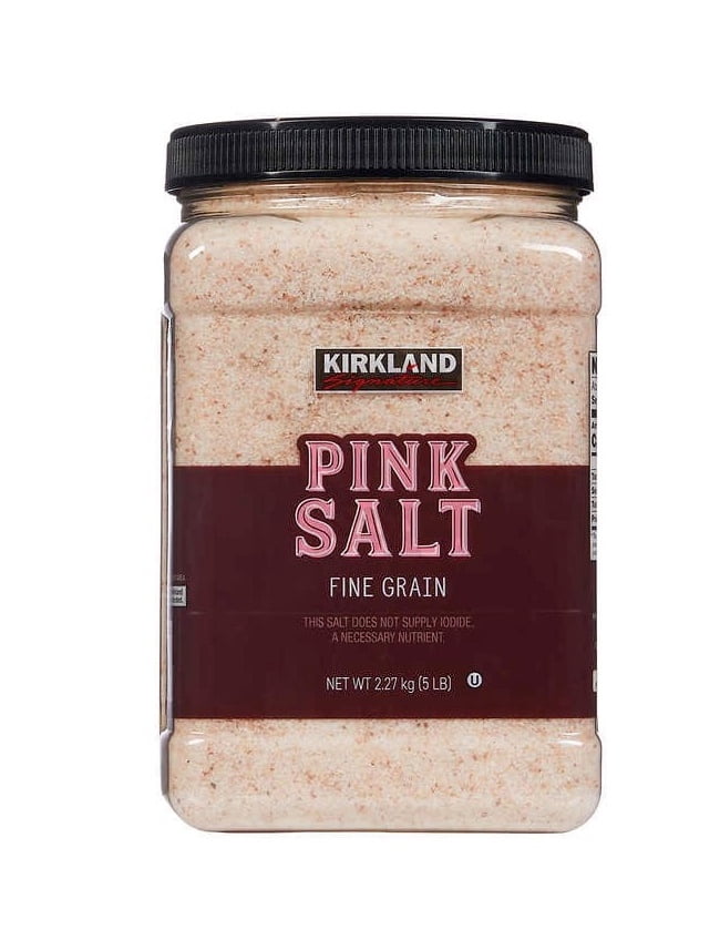 Kirkland Signature Pink Salt, Fine Grain, 5 lbs - Walmart.com