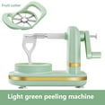 Zexumo Apple Peeler, Pear Peeler with 8 Wedges Apple Slicer and Corer, Stainless Steel Blades ...