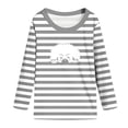 Ccpelsie Little/Big Girls Fall Winter T-Shirts Casual Solid Color ...