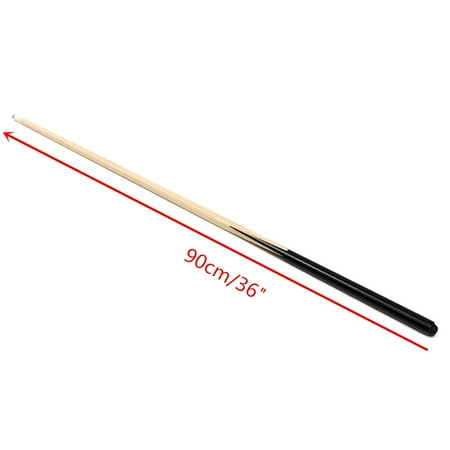 Billiard Supplies Shorty Pool Cue, 36-Inch - Single Piece Short Wooden ...