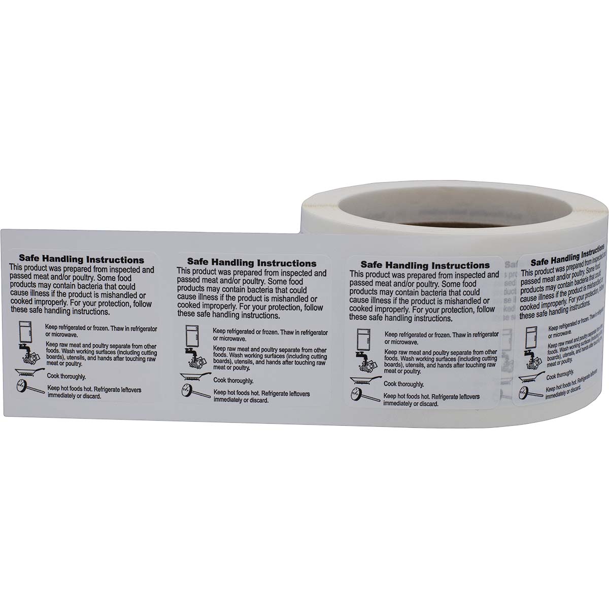 Buy Safe Handling Instruction Labels For Food Rotation | 2 x 2 Inch ...