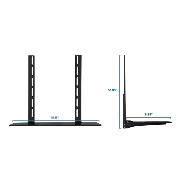 Mount It AV Component Shelf for Wall Mounted TV MI 8401