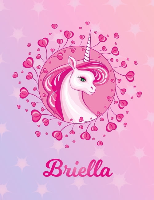 Briella: Briella Magical Unicorn Horse Large Blank Pre-K Primary Draw ...
