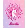 Briella: Briella Magical Unicorn Horse Large Blank Pre-K Primary Draw ...