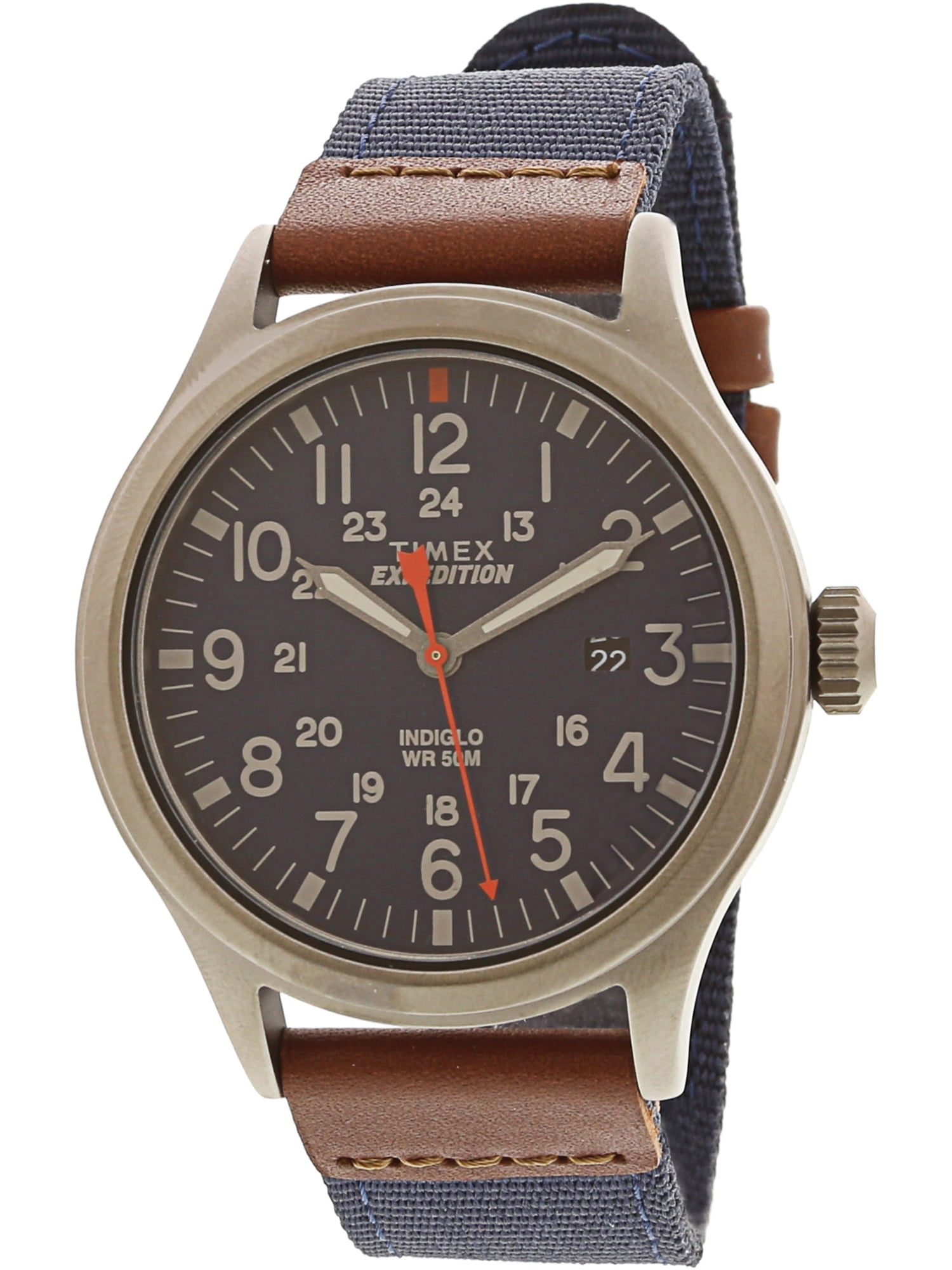 Timex Men's Expedition TW4B14100 Grey Nylon Japanese Quartz Dress Watch | Walmart Canada