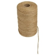 3mm Jute Twine, 100 Feet Braided Jute Rope Natural Thick Twine for ...