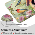ADECORIVY Birdhouse Front License Plate, Colorful Birds Novelty Vanity ...