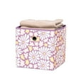 Mainstays Collapsible Fabric Cube Storage Bins (10.5" x 10.5"), 4 Pack ...