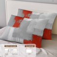 4 Piece Duvet Cover Set Cal king, Modern Minimalist Mottled Texture ...
