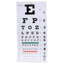 Elite Medical Instruments Snellen Eye Wall Chart, 1 Count - Walmart.com