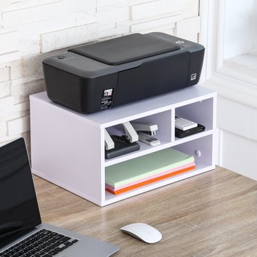 FITUEYES Printer Stands with Storage, Paper Organizer for Home & Office ...