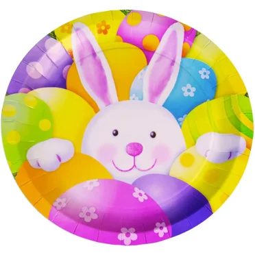 Easter Expressions 10" Square Plates - Walmart.com