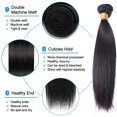 12A Brazilian Virgin Straight Bundles Human Hair 100% Unprocessed Human ...