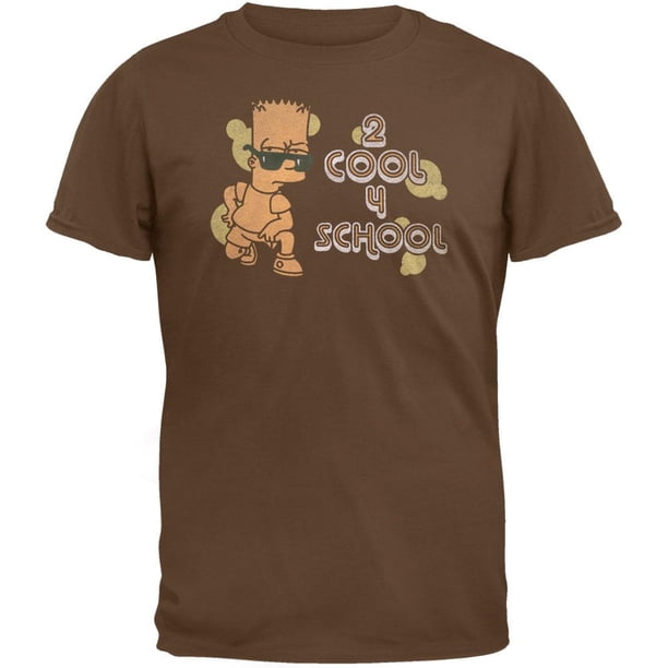 Simpsons - 2 Cool 4 School T-Shirt - Walmart.ca