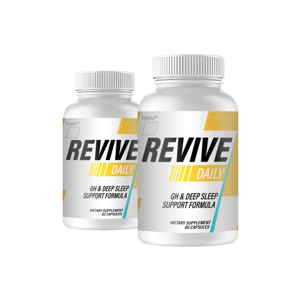 (2 Pack) Revive Daily - Revive Daily Night Time Deep Sleep Support ...