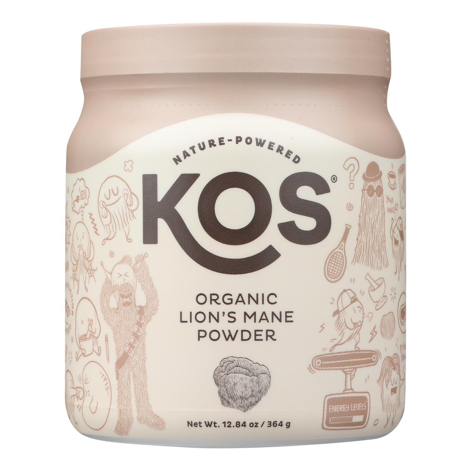 Kos - Powder Lionsmne 3.5g Gluten Free - 1 Each-12.84 OZ - Walmart.com