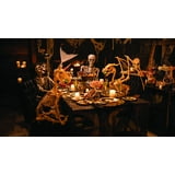 "Lifesize Two-Headed Skeleton Halloween Decor - Posable, Hanging ...