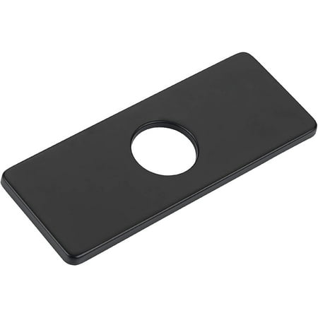 Rectangular Faucet Escutcheon for Bathroom Sink Faucet with 4 ...