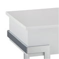 JERFIT Modern Lift-Top Coffee Table with Storage, High Gloss White ...