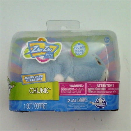 Zhu Zhu Pets Chunk, Furry 4" Hamster Toy with Sound and Movement ...