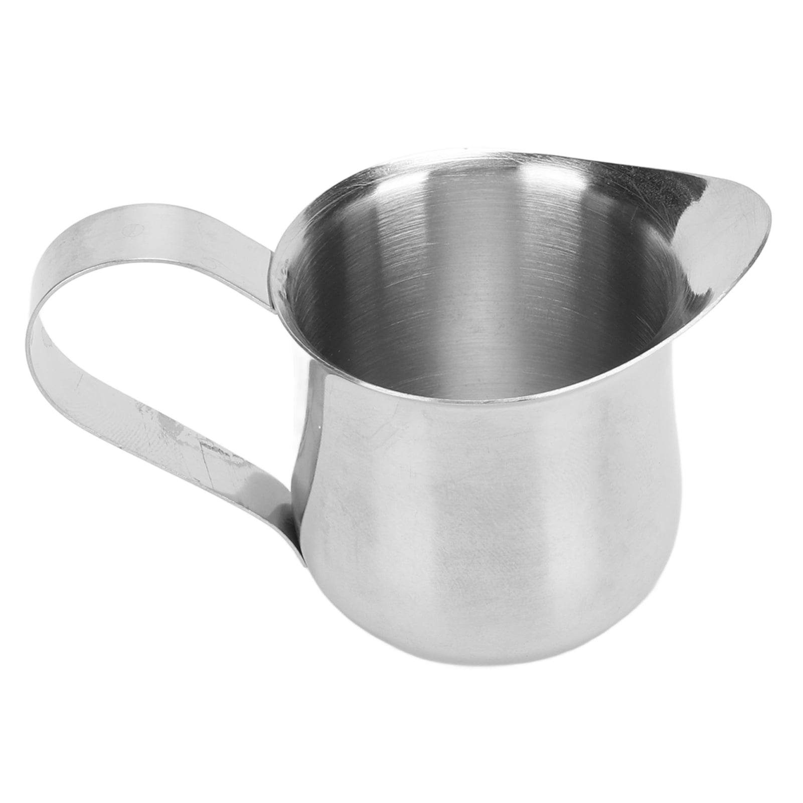 Milk Frothing Pitcher Stainless Steel Ergonomic Milk Frothing Cup Jug ...