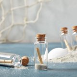 48 Pack 10ml Create A Message In A Bottle Kit, Bulk Small Glass Cork ...