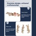 448PCS Wooden Mechanical Hand DIY Assembly Model, Exoskeleton Desktop ...