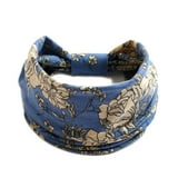 harmtty Women Bandana Fashion Print Wide Stretchy Sweat Absorption ...