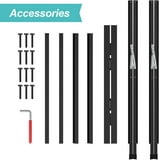 Sandwich Board Signs Outdoor A-Frame Sign Holder 24x36 inches, Black ...