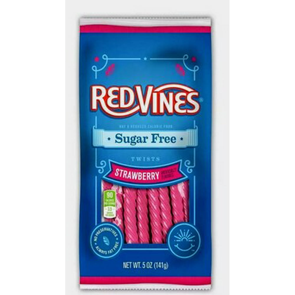 Red Vines Sugar Free Strawberry Twists - Walmart.com - Walmart.com