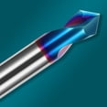 90 Degree 2 Edged High Efficiency Colorful Aluminium Milling Cutter ...