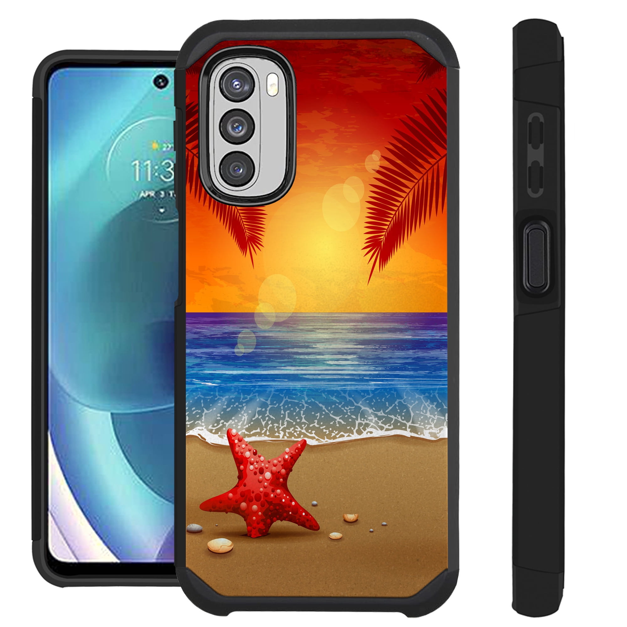 Compatible with Motorola Moto G Stylus 5G (2022) Hybrid Fusion Guard ...