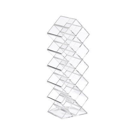 letairis Fish-shaped Lipsticks Storage Rack 16 Grids Stackable Lipgloss ...