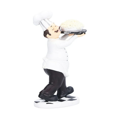 Fyydes Mini Chef Shape Decoration Cute Chef Figurine For Home ...